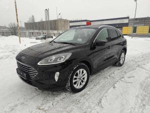 Black Ford Kuga 2021 in Kaunas, with an engine capacity of 2.49 L and mileage of 156 thousand km for 15999 €, photo  on AUTOMOTO.COM.LV