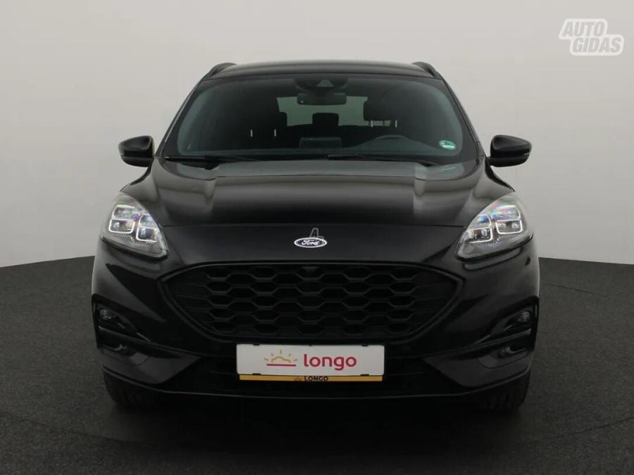 Black Ford Kuga 2021 in Vilnius, with an engine capacity of 2.00 L and mileage of 211 thousand km for 16799 €, photo 4 on AUTOMOTO.COM.LV