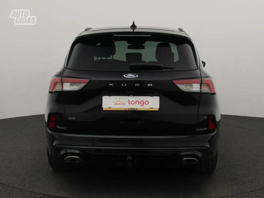 Black Ford Kuga 2021 in Vilnius, with an engine capacity of 2.00 L and mileage of 211 thousand km for 16799 €, photo 6 on AUTOMOTO.COM.LV
