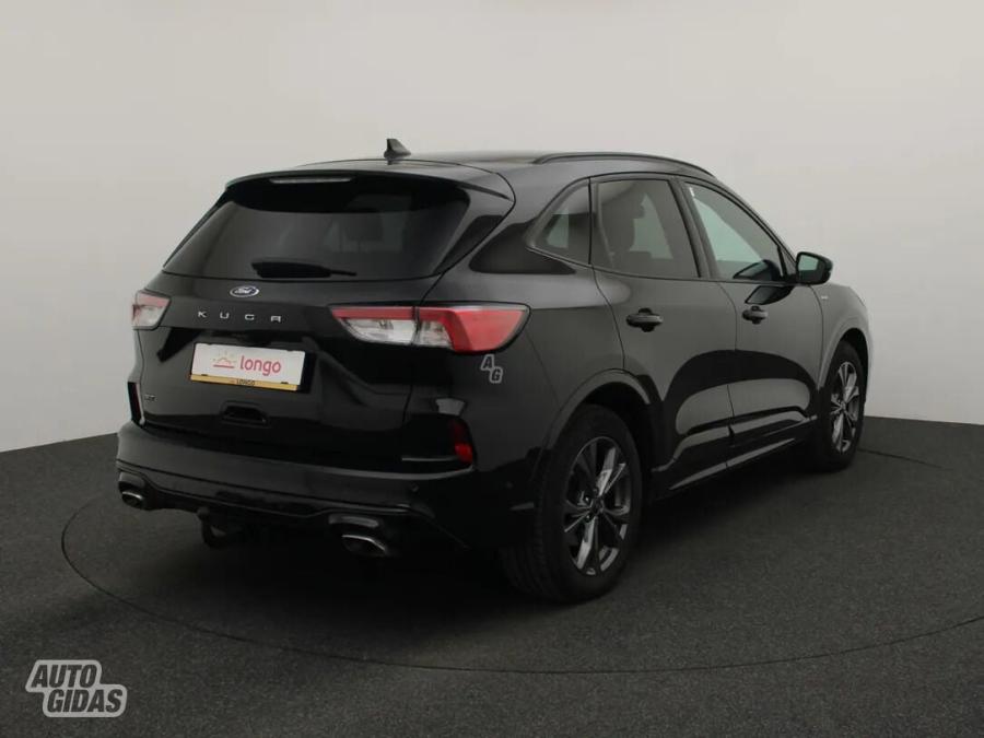 Black Ford Kuga 2021 in Vilnius, with an engine capacity of 2.00 L and mileage of 211 thousand km for 16799 €, photo 9 on AUTOMOTO.COM.LV