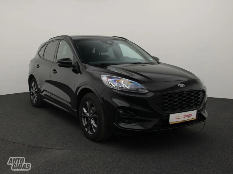 Black Ford Kuga 2021 in Vilnius, with an engine capacity of 2.00 L and mileage of 211 thousand km for 16799 €, photo 11 on AUTOMOTO.COM.LV