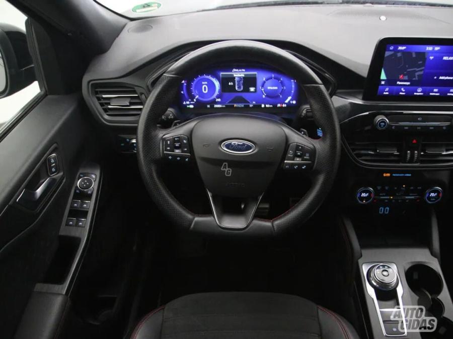 Black Ford Kuga 2021 in Vilnius, with an engine capacity of 2.00 L and mileage of 211 thousand km for 16799 €, photo 18 on AUTOMOTO.COM.LV