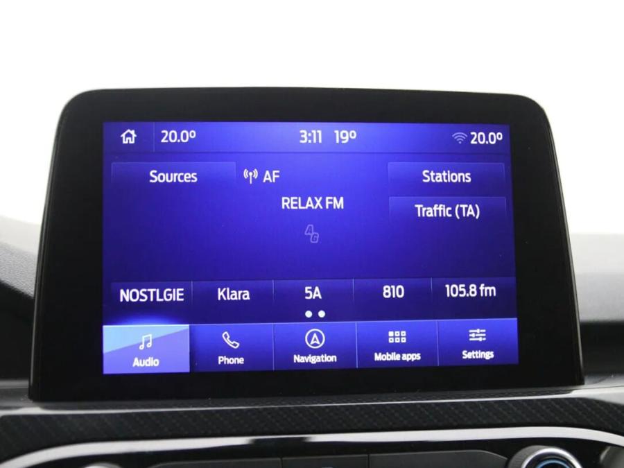 Black Ford Kuga 2021 in Vilnius, with an engine capacity of 2.00 L and mileage of 211 thousand km for 16799 €, photo 23 on AUTOMOTO.COM.LV