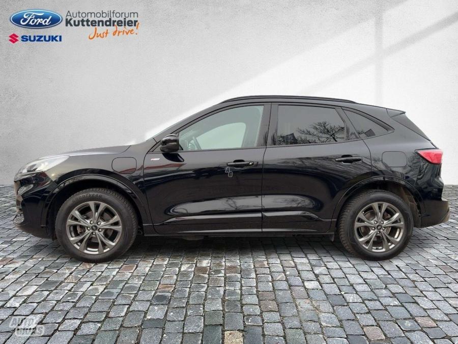Black Ford Kuga 2022 in Kaunas, with an engine capacity of 2.50 L and mileage of 36 thousand km for 27753 €, photo 9 on AUTOMOTO.COM.LV