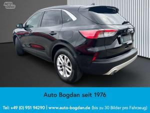 Black Ford Kuga 2022 in Kaunas, with an engine capacity of 1.50 L and mileage of 92 thousand km for 23249 €, photo 3 on AUTOMOTO.COM.LV