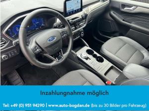 Black Ford Kuga 2022 in Kaunas, with an engine capacity of 1.50 L and mileage of 92 thousand km for 23249 €, photo 4 on AUTOMOTO.COM.LV