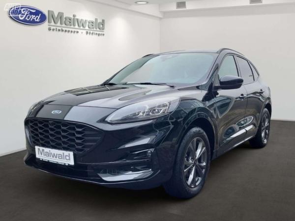 Black Ford Kuga 2022 in Kaunas, with an engine capacity of 2.50 L and mileage of 48 thousand km for 30537 €, photo 1 on AUTOMOTO.COM.LV