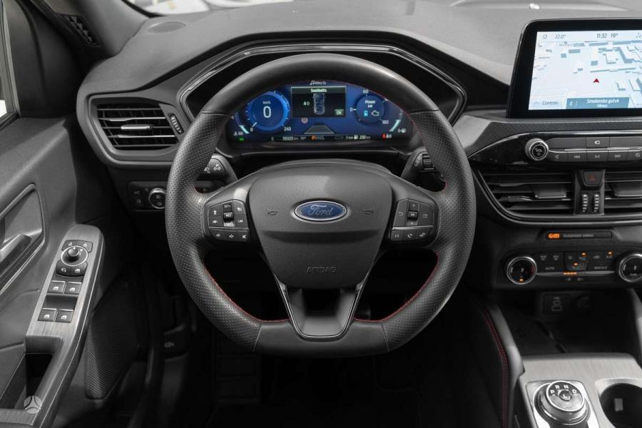Melns Ford Kuga 2022 Viļņa, ar dzinēja tilpumu 2.50 L un nobraukumu 151 tūkst. km par 18900 €, foto 18 vietnē AUTOMOTO.COM.LV