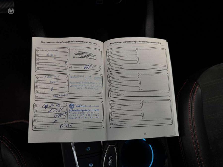 Black Ford Kuga 2022 in Vilnius, with an engine capacity of 2.49 L and mileage of 71 thousand km for 22989 €, photo 38 on AUTOMOTO.COM.LV