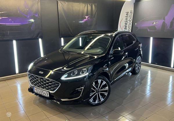 Ford Kuga 2022 Viļņa vietnē Melns Ford Kuga 2022 Viļņa, ar dzinēja tilpumu 2.50 L un nobraukumu 62 tūkst. km par 21950 €, foto 1 vietnē AUTOMOTO.COM.LV