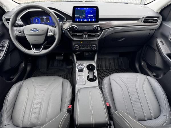 Black Ford Kuga 2022 in Avizieniai, with an engine capacity of 2.50 L and mileage of 62 thousand km for 21950 €, photo 10 on AUTOMOTO.COM.LV