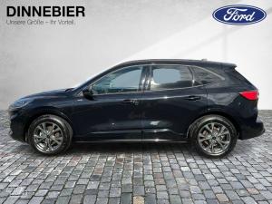 Black Ford Kuga 2023 in Kaunas, with an engine capacity of 1.50 L and mileage of 17 thousand km for 25353 €, photo 4 on AUTOMOTO.COM.LV