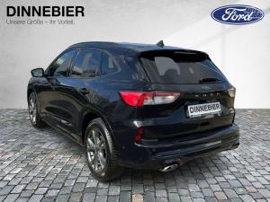 Black Ford Kuga 2023 in Kaunas, with an engine capacity of 1.50 L and mileage of 17 thousand km for 25353 €, photo 5 on AUTOMOTO.COM.LV