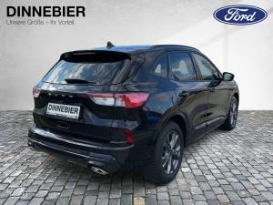 Black Ford Kuga 2023 in Kaunas, with an engine capacity of 1.50 L and mileage of 17 thousand km for 25353 €, photo 6 on AUTOMOTO.COM.LV
