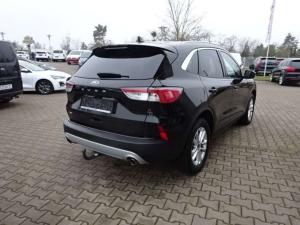 Black Ford Kuga 2023 in Kaunas, with an engine capacity of 2.00 L and mileage of 64 thousand km for 28443 €, photo 5 on AUTOMOTO.COM.LV