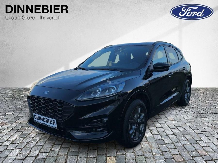 Black Ford Kuga 2023 in Kaunas, with an engine capacity of 2.50 L and mileage of 25 thousand km for 31636 €, photo 2 on AUTOMOTO.COM.LV