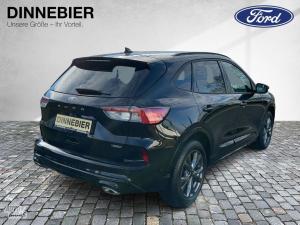Black Ford Kuga 2023 in Kaunas, with an engine capacity of 2.50 L and mileage of 25 thousand km for 31636 €, photo 6 on AUTOMOTO.COM.LV