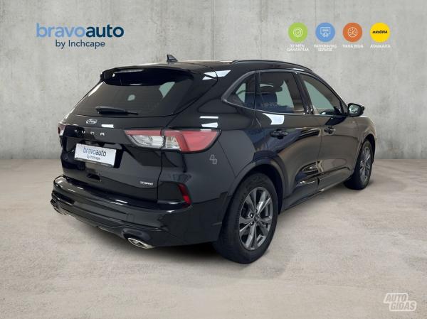 Black Ford Kuga 2023 in Vilnius, with an engine capacity of 2.50 L and mileage of 35 thousand km for 24850 €, photo 5 on AUTOMOTO.COM.LV