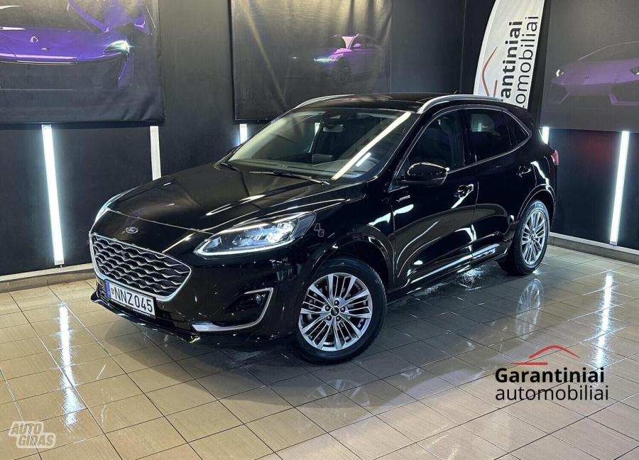 Black Ford Kuga 2023 in Avizieniai, with an engine capacity of 2.50 L and mileage of 138 thousand km for 21950 €, photo 1 on AUTOMOTO.COM.LV