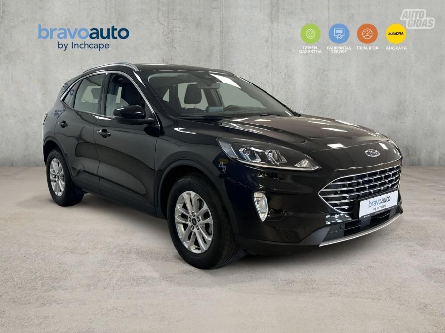 Black Ford Kuga 2023 in Vilnius, with an engine capacity of 1.50 L and mileage of 30 thousand km for 18990 €, photo 7 on AUTOMOTO.COM.LV