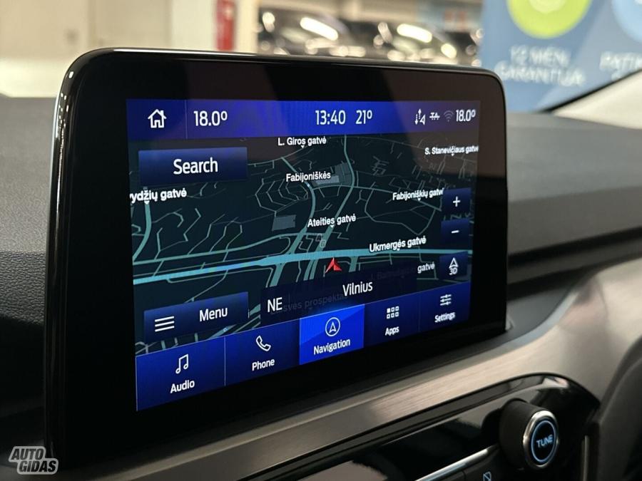 Black Ford Kuga 2023 in Vilnius, with an engine capacity of 1.50 L and mileage of 30 thousand km for 18990 €, photo 20 on AUTOMOTO.COM.LV