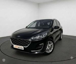 Black Ford Kuga 2023 in Vilnius, with an engine capacity of 2.49 L and mileage of 151 thousand km for 22700 €, photo  on AUTOMOTO.COM.LV