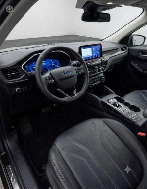 Black Ford Kuga 2023 in Vilnius, with an engine capacity of 2.49 L and mileage of 151 thousand km for 22700 €, photo 9 on AUTOMOTO.COM.LV