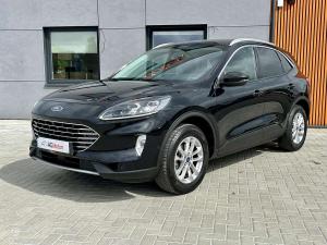 Black Ford Kuga 2023 in Vilnius, with an engine capacity of 2.49 L and mileage of 74 thousand km for 22500 €, photo  on AUTOMOTO.COM.LV