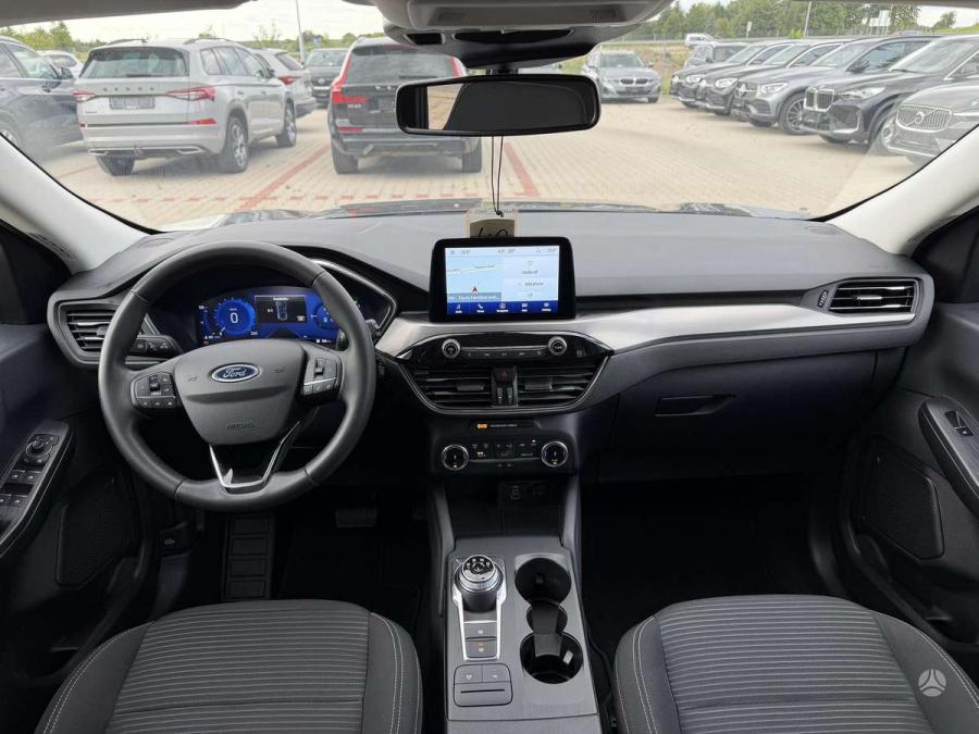 Black Ford Kuga 2023 in Siauliai, with an engine capacity of 2.50 L and mileage of 159 thousand km for 15718 €, photo 16 on AUTOMOTO.COM.LV