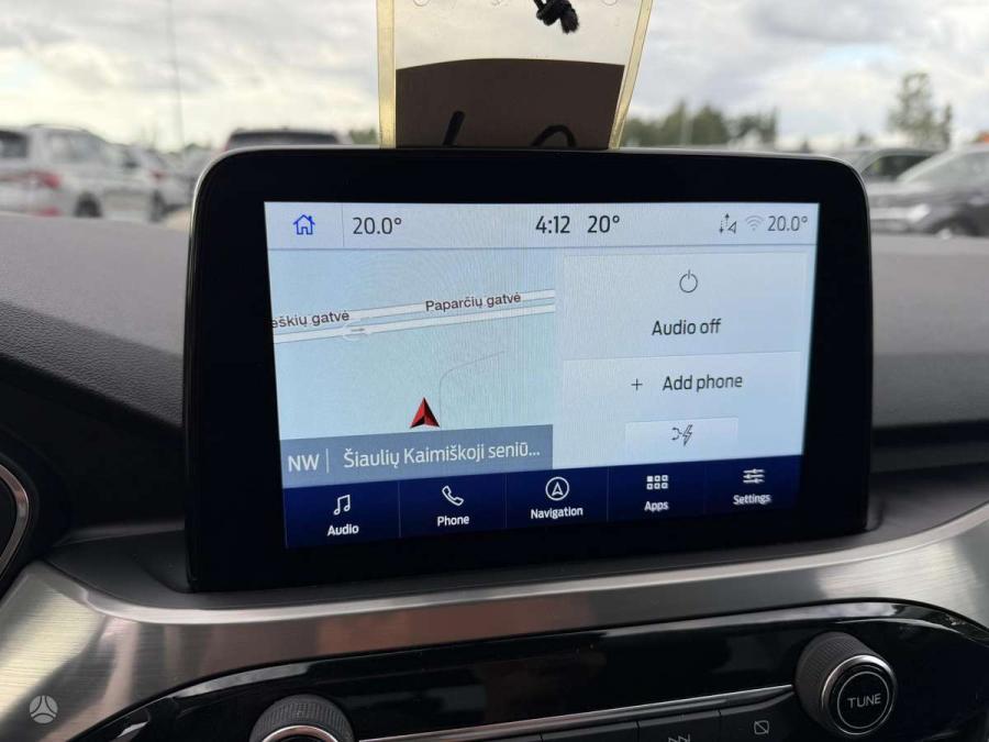 Black Ford Kuga 2023 in Siauliai, with an engine capacity of 2.50 L and mileage of 159 thousand km for 15718 €, photo 21 on AUTOMOTO.COM.LV
