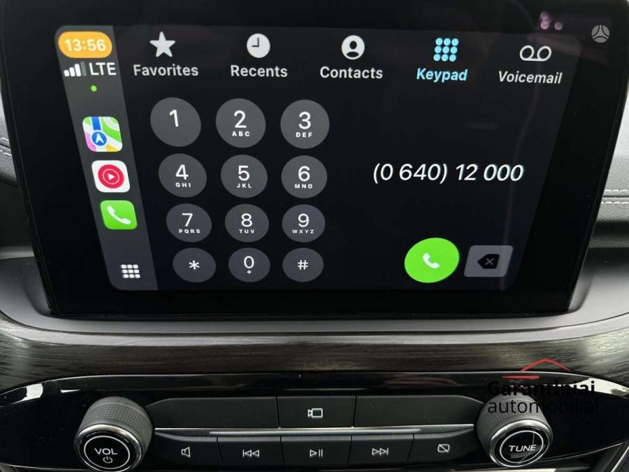 Melns Ford Kuga 2023 Viļņa, ar dzinēja tilpumu 2.50 L un nobraukumu 138 tūkst. km par 21950 €, foto 14 vietnē AUTOMOTO.COM.LV