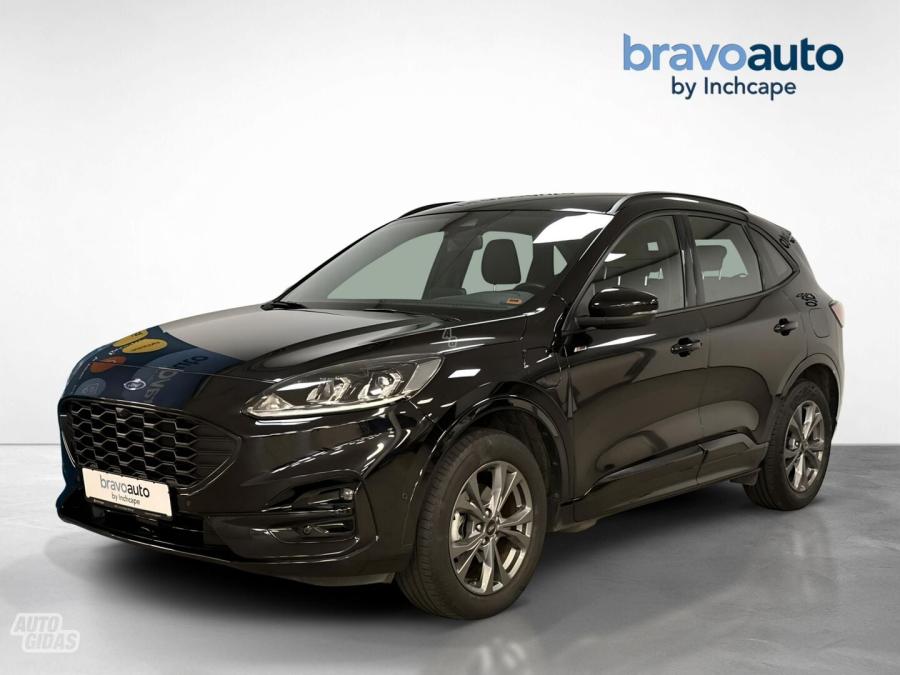 Black Ford Kuga 2023 in Vilnius, with an engine capacity of 2.50 L and mileage of 35 thousand km for 23500 €, photo 1 on AUTOMOTO.COM.LV