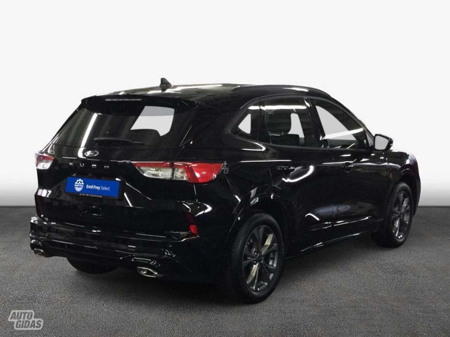 Black Ford Kuga 2024 in Kaunas, with an engine capacity of 1.50 L and mileage of 10 thousand km for 27929 €, photo 2 on AUTOMOTO.COM.LV