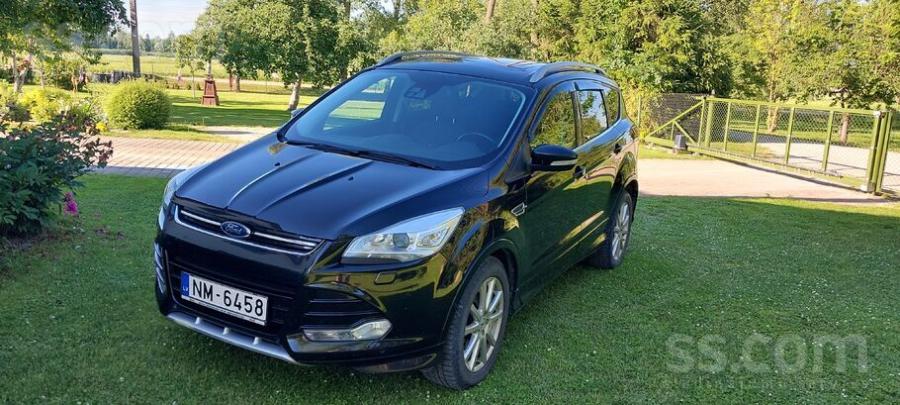 Melns Ford Kuga 2014 Aizkraukle, ar dzinēja tilpumu 2.00 L un nobraukumu 290 tūkst. km par 9950 €, foto 1 vietnē AUTOMOTO.COM.LV