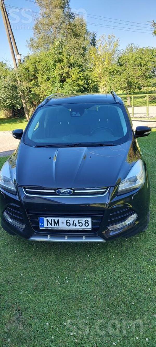 Melns Ford Kuga 2014 Aizkraukle, ar dzinēja tilpumu 2.00 L un nobraukumu 290 tūkst. km par 9950 €, foto 2 vietnē AUTOMOTO.COM.LV