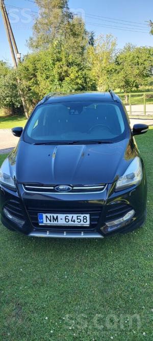 Melns Ford Kuga 2014 Aizkraukle, ar dzinēja tilpumu 2.00 L un nobraukumu 290 tūkst. km par 9950 €, foto 3 vietnē AUTOMOTO.COM.LV