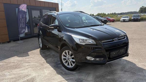 Black Ford Kuga 2015 in Marijampole, with an engine capacity of 1.50 L and mileage of 48 thousand km for 8999 €, photo 1 on AUTOMOTO.COM.LV