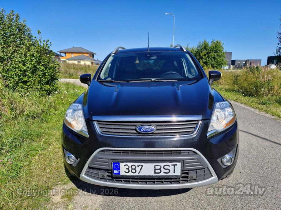 Black Ford Kuga 2009 in Tallinn, with an engine capacity of 2.00 L and mileage of 285 thousand km for 4800 €, photo 3 on AUTOMOTO.COM.LV