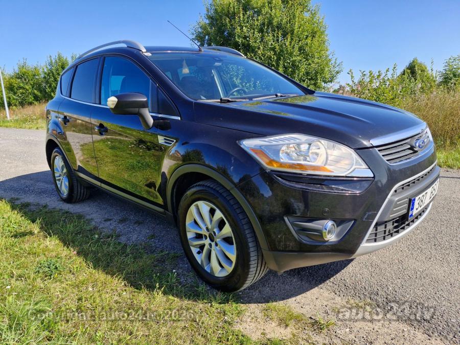 Black Ford Kuga 2009 in Tallinn, with an engine capacity of 2.00 L and mileage of 285 thousand km for 4800 €, photo 4 on AUTOMOTO.COM.LV