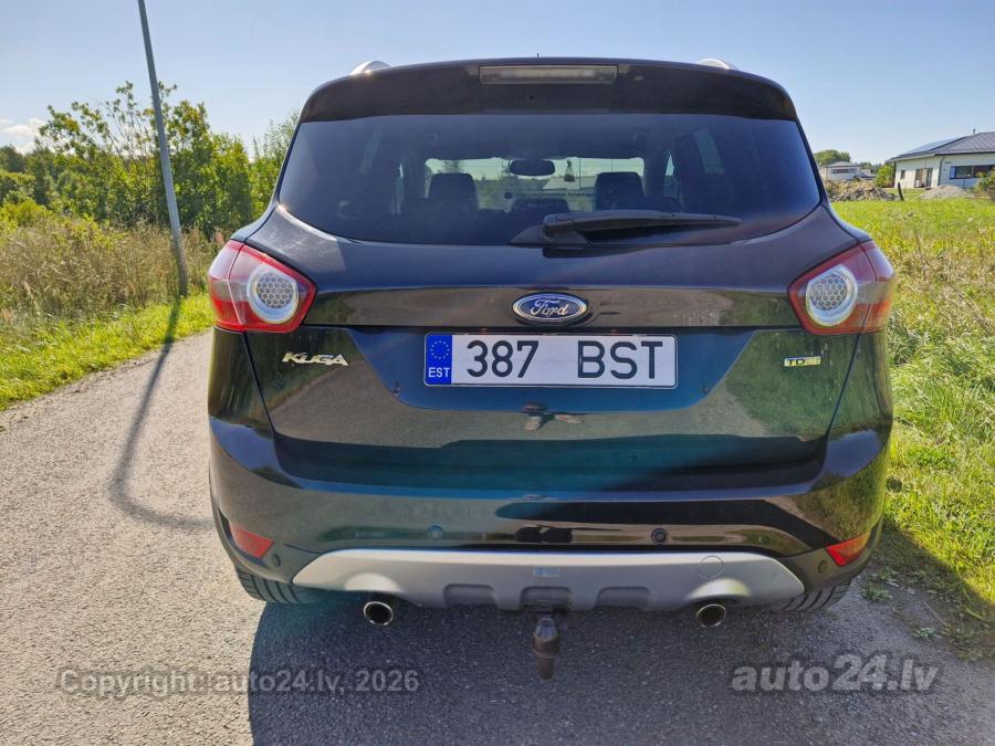 Black Ford Kuga 2009 in Tallinn, with an engine capacity of 2.00 L and mileage of 285 thousand km for 4800 €, photo 6 on AUTOMOTO.COM.LV