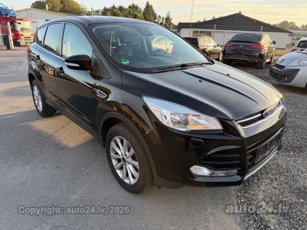 Black Ford Kuga 2015 in Tallinn, with an engine capacity of 1.50 L and mileage of 97 thousand km for 6500 €, photo 2 on AUTOMOTO.COM.LV