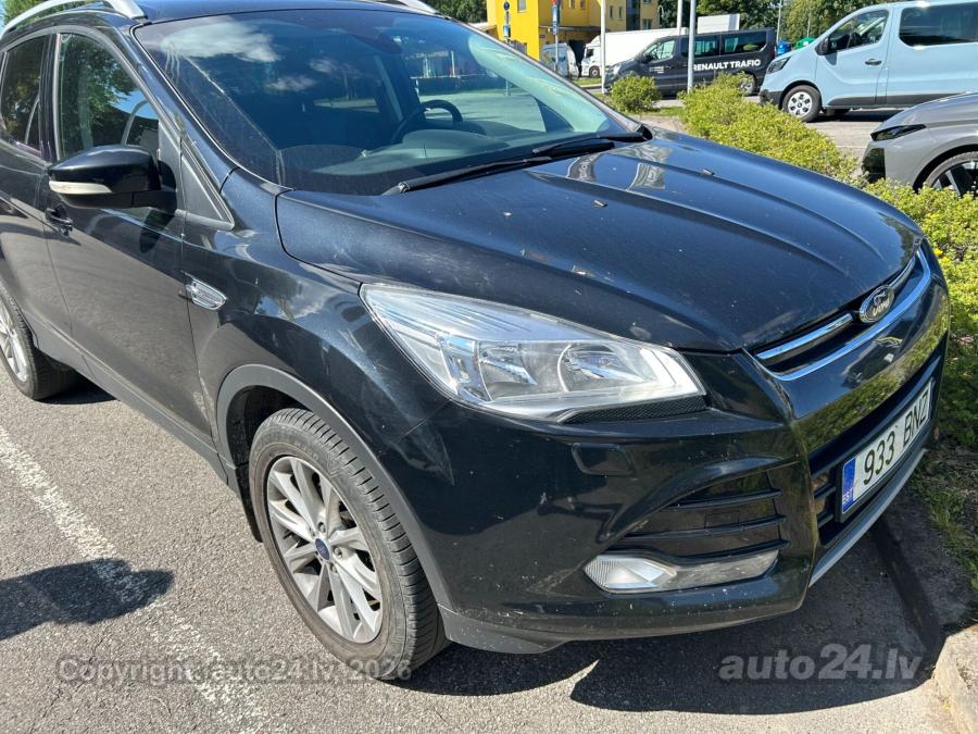 Black Ford Kuga 2015 in Tallinn, with an engine capacity of 1.50 L and mileage of 97 thousand km for 6500 €, photo 5 on AUTOMOTO.COM.LV