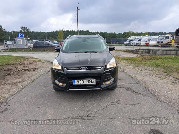 Black Ford Kuga 2015 in Tallinn, with an engine capacity of 1.50 L and mileage of 98 thousand km for 6700 €, photo 1 on AUTOMOTO.COM.LV