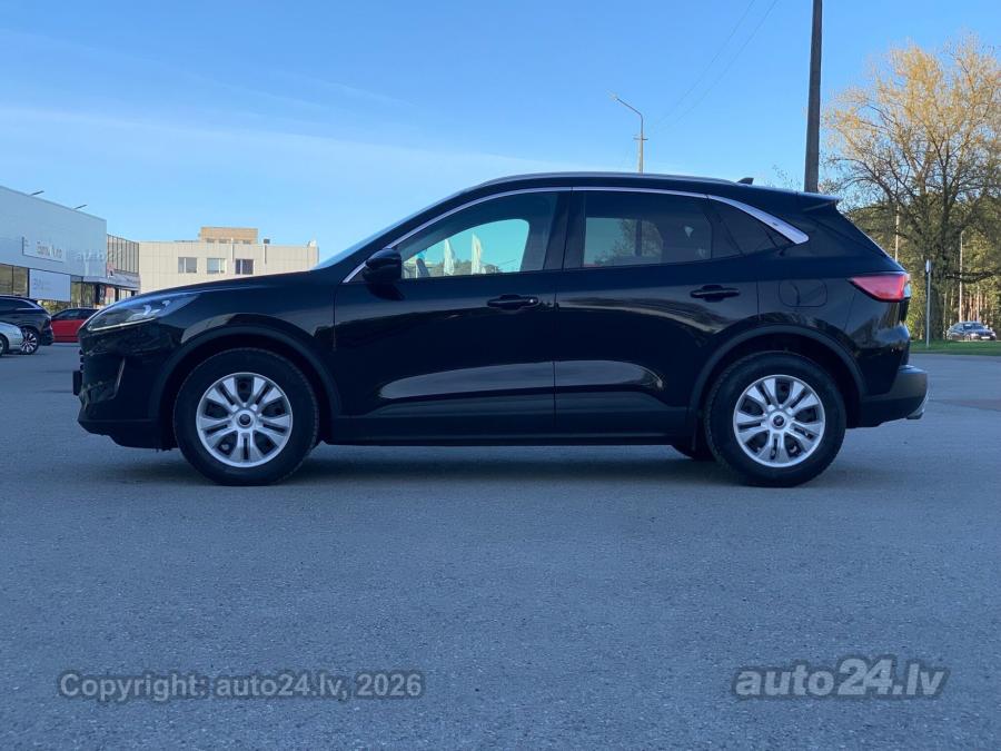Black Ford Kuga 2022 in Tallinn, with an engine capacity of 1.50 L and mileage of 147 thousand km for 15900 €, photo 6 on AUTOMOTO.COM.LV
