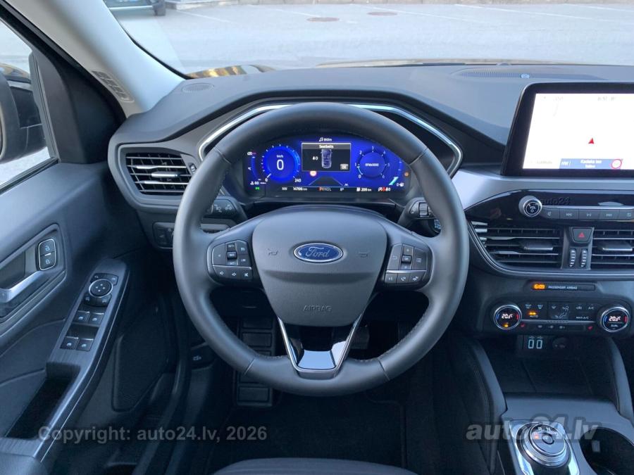 Black Ford Kuga 2022 in Tallinn, with an engine capacity of 1.50 L and mileage of 147 thousand km for 15900 €, photo 17 on AUTOMOTO.COM.LV