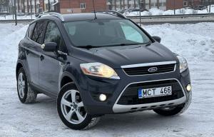 Blue Ford Kuga 2009 in Radviliskis, with an engine capacity of 2.00 L and mileage of 260 thousand km for 4750 €, photo  on AUTOMOTO.COM.LV