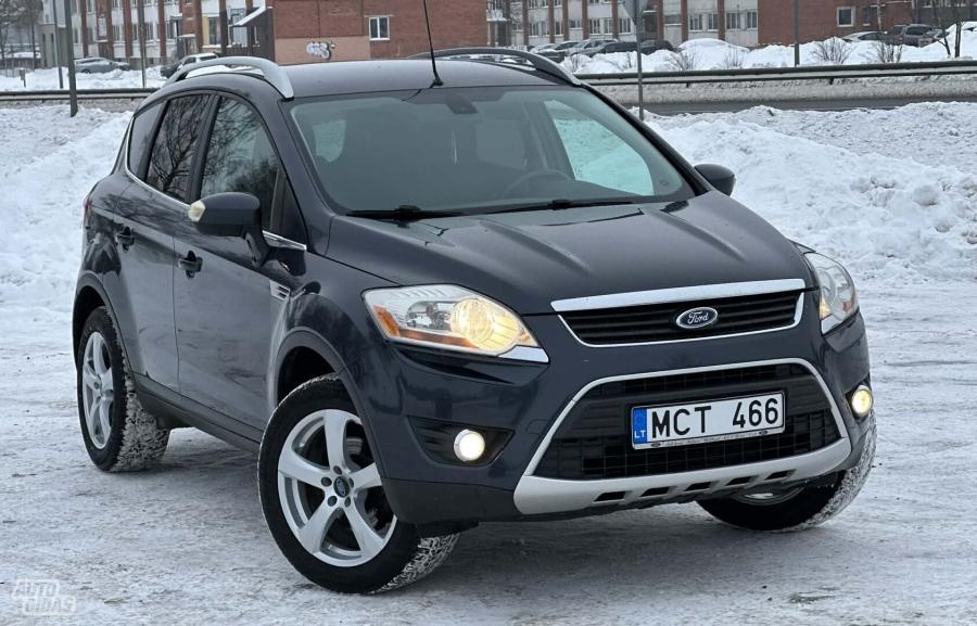 Blue Ford Kuga 2009 in Radviliskis, with an engine capacity of 2.00 L and mileage of 260 thousand km for 4750 €, photo 1 on AUTOMOTO.COM.LV