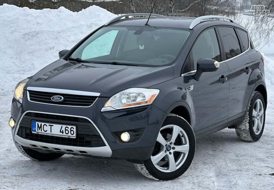 Blue Ford Kuga 2009 in Radviliskis, with an engine capacity of 2.00 L and mileage of 260 thousand km for 4750 €, photo 2 on AUTOMOTO.COM.LV