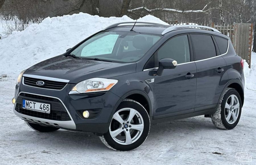 Blue Ford Kuga 2009 in Radviliskis, with an engine capacity of 2.00 L and mileage of 260 thousand km for 4750 €, photo 4 on AUTOMOTO.COM.LV