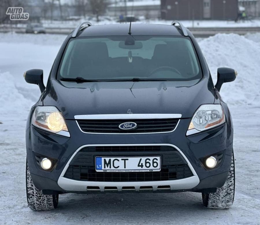 Blue Ford Kuga 2009 in Radviliskis, with an engine capacity of 2.00 L and mileage of 260 thousand km for 4750 €, photo 6 on AUTOMOTO.COM.LV